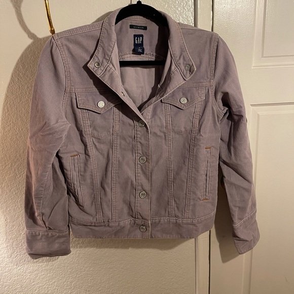GAP | Jackets & Coats | Vintage Purple Corduroy Jacket | Poshmark